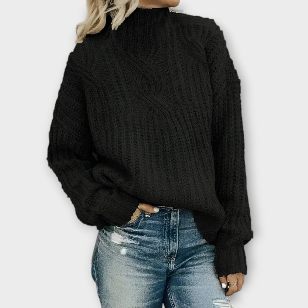 Helen - Cosy knitted jumper – Mello Luni