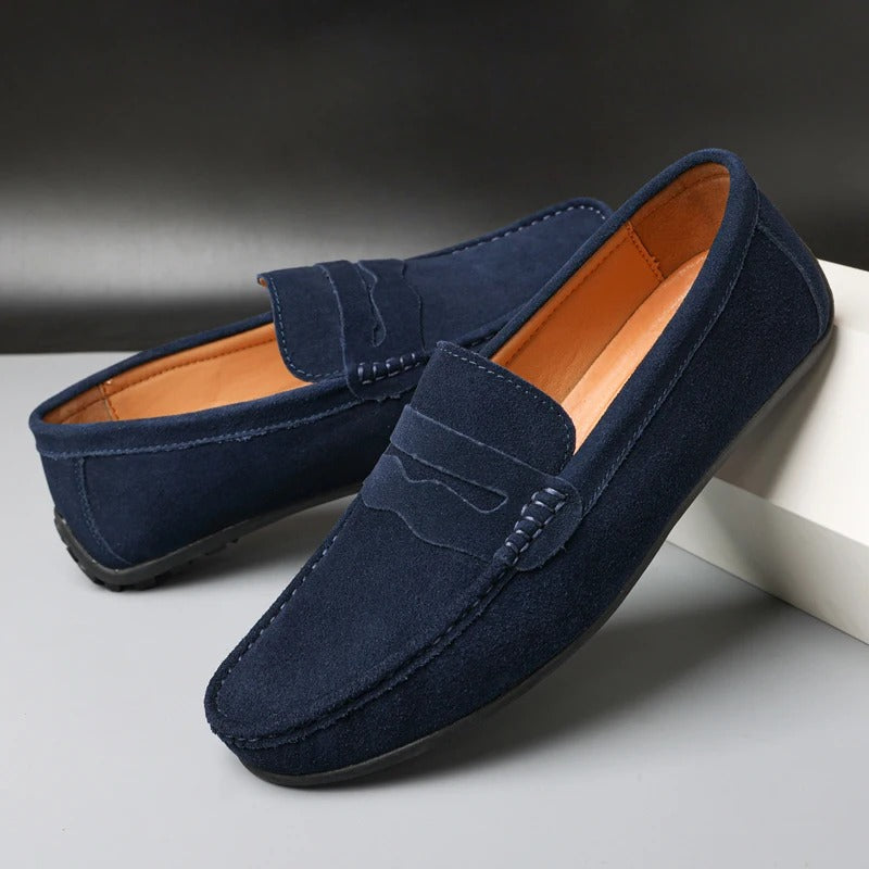 Andrew - Suede Loafers – Mello Luni
