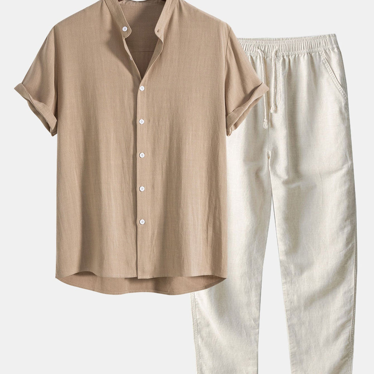 Sergio™ - Casual Linen Set – Mello Luni