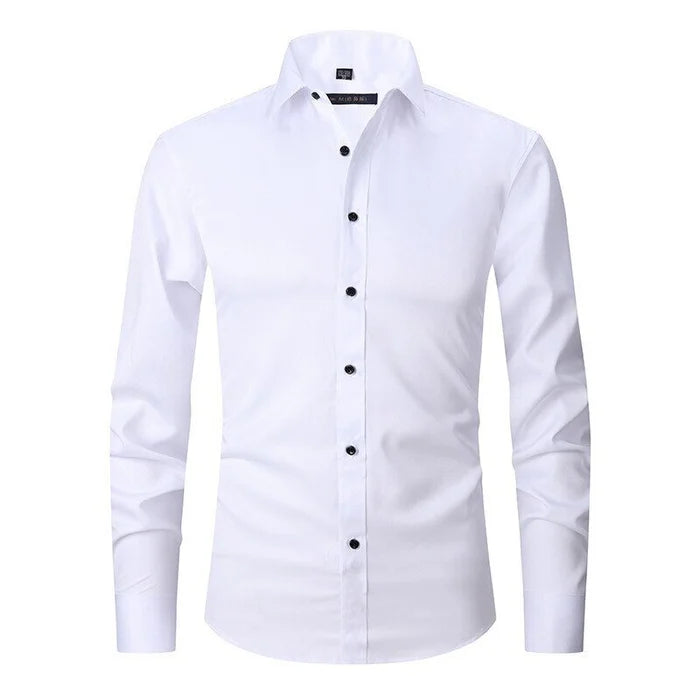 Johnson - Wrinkle-Free Stretch Shirt – Mello Luni